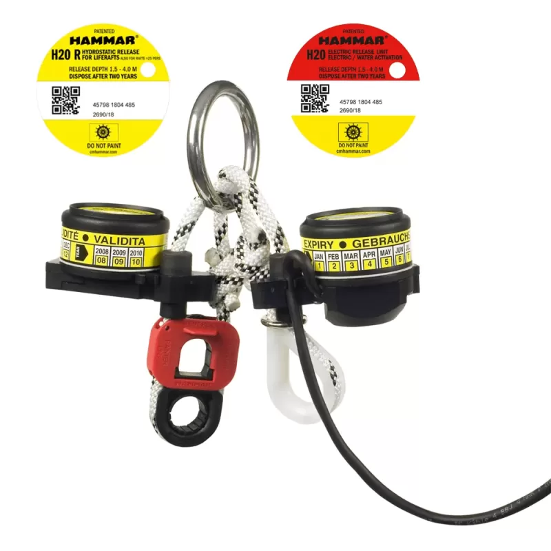 Largueur H20/ERU Hammar hydrostatique / électrique | Accessoire radeau | H2R Equipements