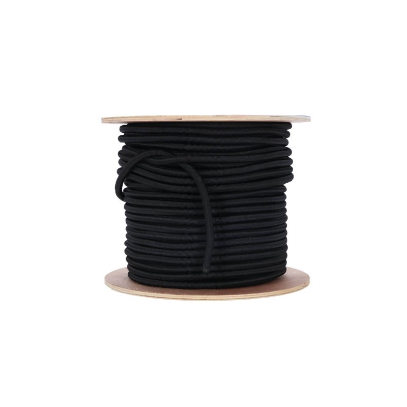 Sandow noir Plastimo caoutchouc et tresse polyester | Sandow au mètre ...