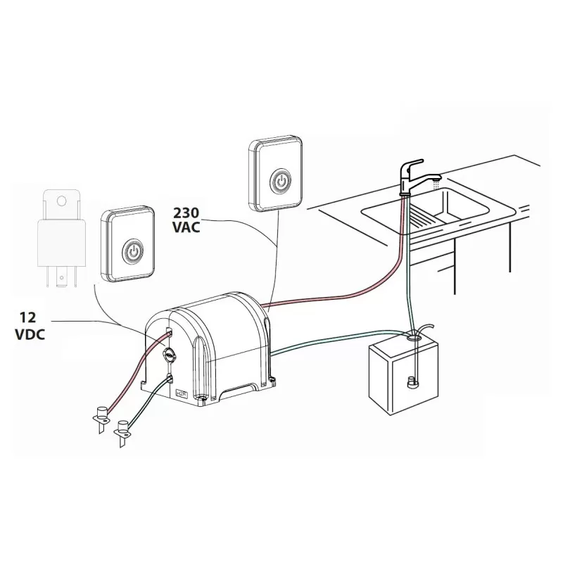 Chauffe-eau SANYMO Heatek XB-3 - Boiler électrique 12 et 230 V pour ...