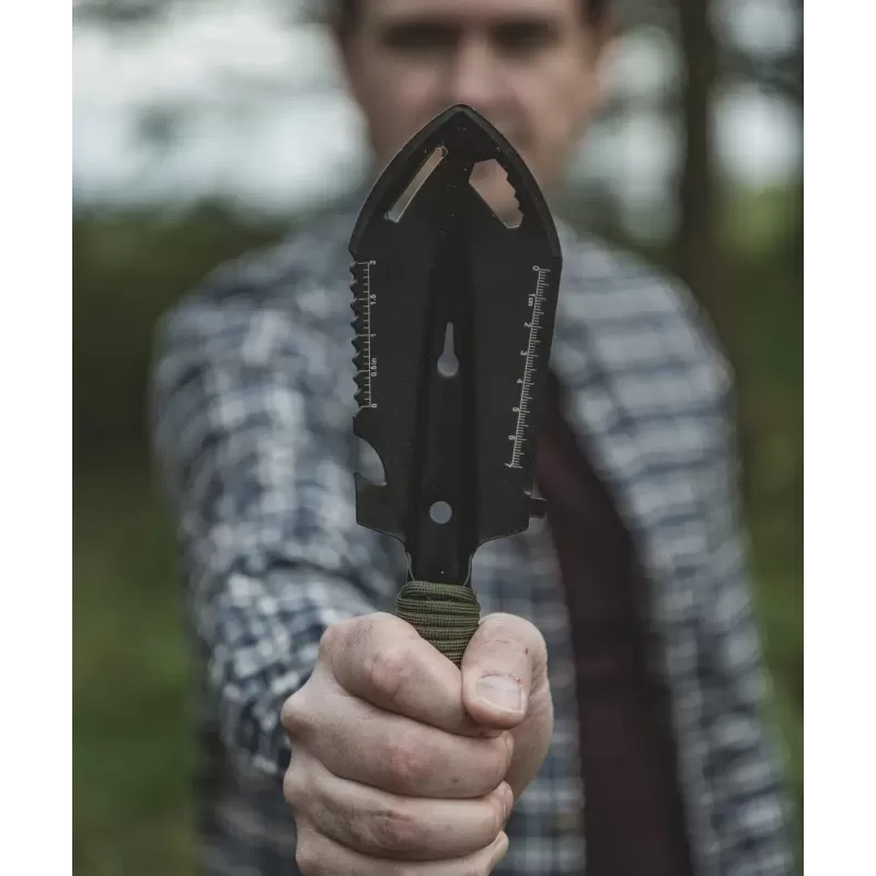 Pelle à main Easy Camp | Outil multifonction en acier pour le camping ...