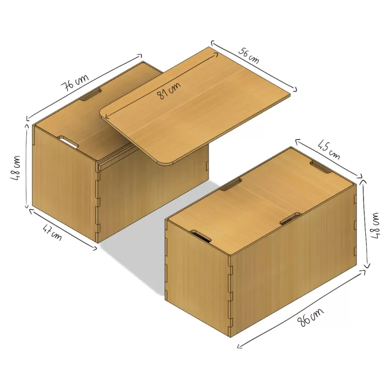 Grande assise PLUS AG pour aménagement de van Simple Vans | Table repas ...