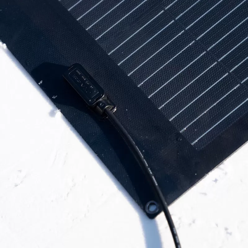 Panneau solaire semi-flexible 200 W Mestic MSFL-200 pour van, fourgon ...