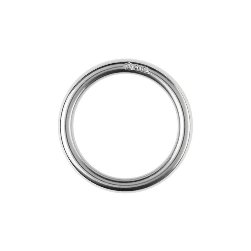 Anneau rond inox 316L Wichard | Anneau faible friction | accastillage ...